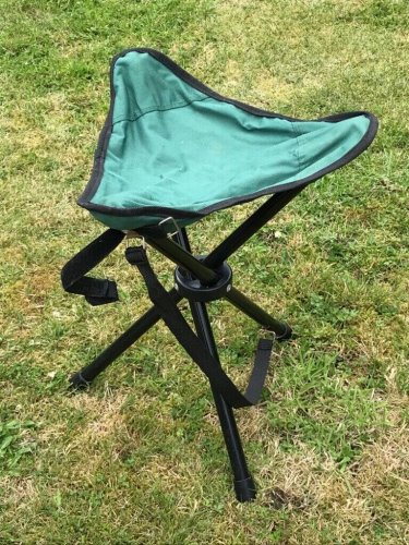 Small 3 legged canvas folding stool | Ex-Display Marketplace