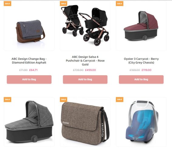 Ex-display items from Direct4Baby | Ex-Display Marketplace
